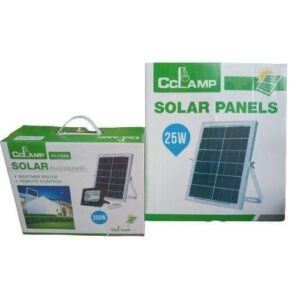 CcLamp 200W Solar Floodlight with Panel & Remote Outdoor Waterproof ...